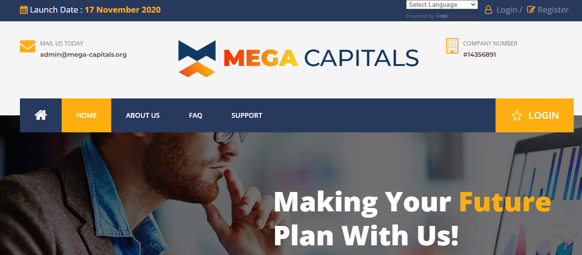 Mega Capitals Review 2024 - Get refund if scammed by broker